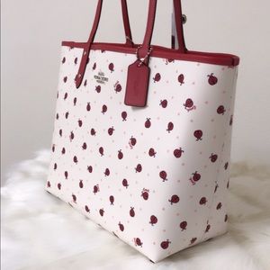 Coach | Bags | Coach Reversible City Tote With Ladybug Print | Poshmark